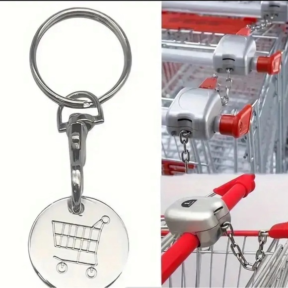 Accessories | Nwt Shopping Cart Keychain | Poshmark